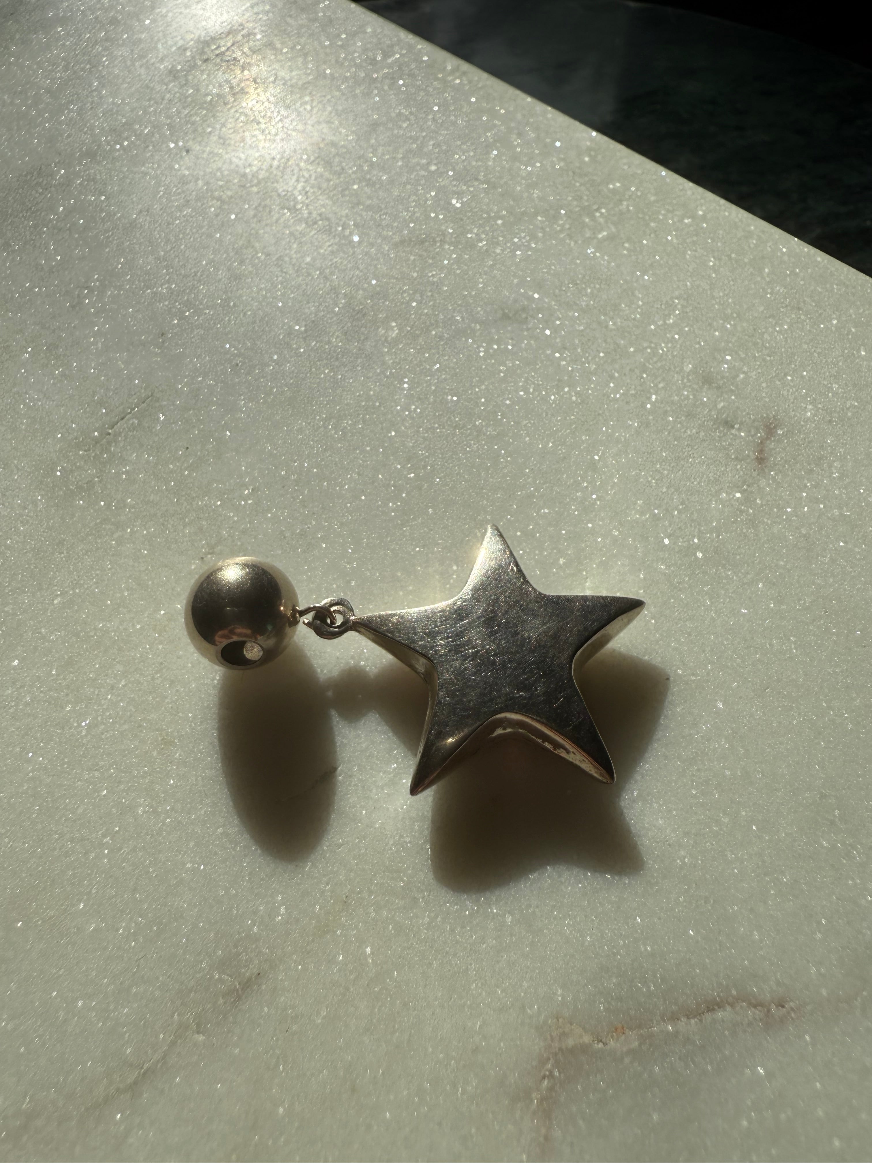 Vintage Star Sterling Silver Pendant – Darling Degenerate
